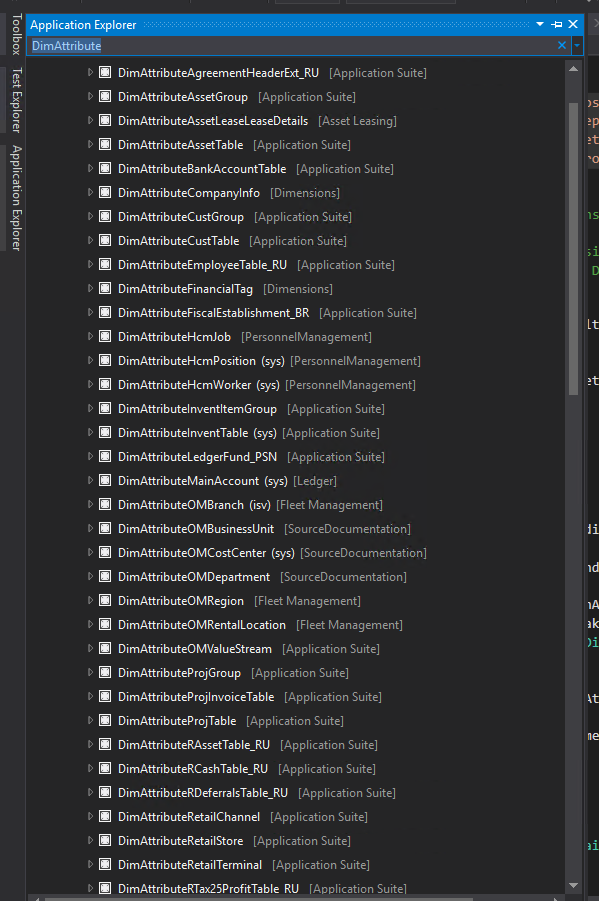 Learning about D365FO dimensions, and how to get the description in a generic way in X++ ...