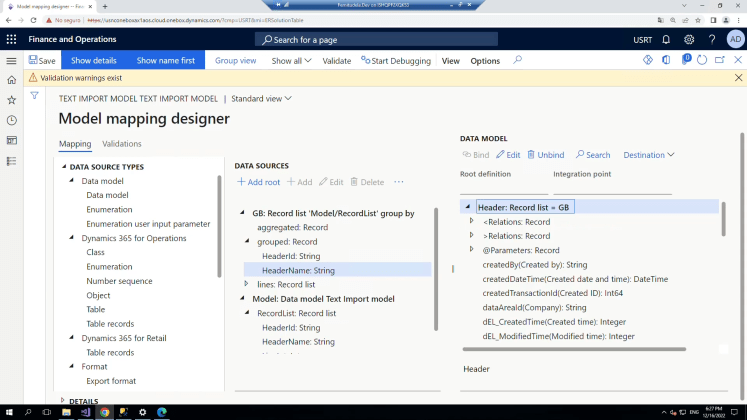 D365FO Electronic Reporting (GER) From Scratch part 1: Importing a text ...