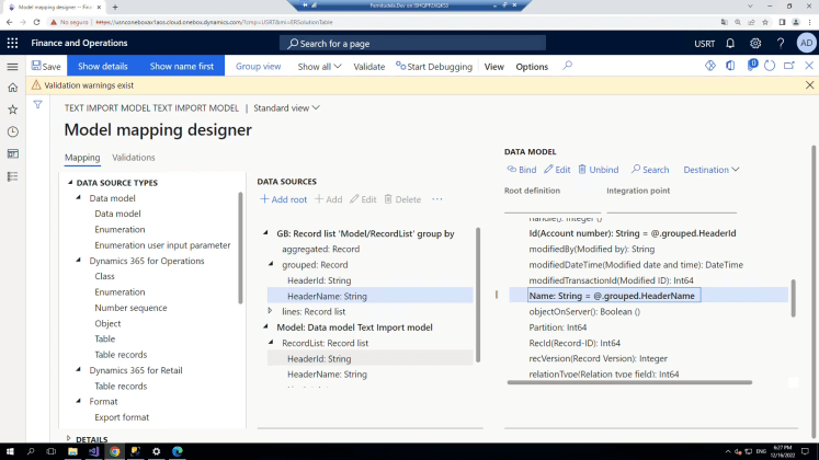 D365FO Electronic Reporting (GER) From Scratch part 1: Importing a text ...