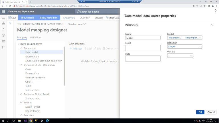 D365FO Electronic Reporting (GER) From Scratch part 1: Importing a text ...