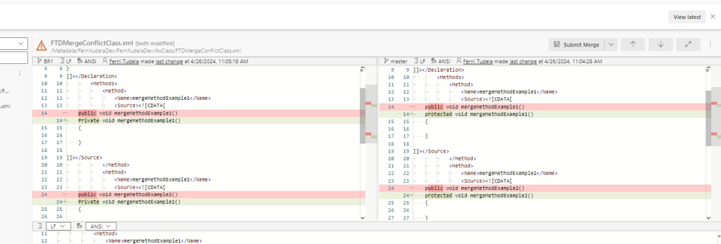 Resolve your GIT pull request conflicts within Azure DevOps ...