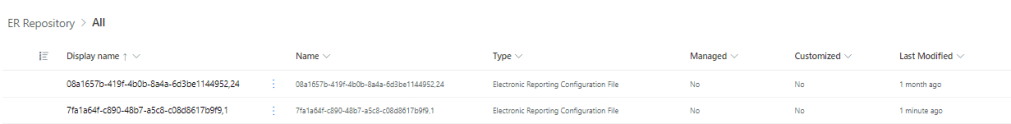Upload your Electronic Reporting objects to Dataverse solution ...